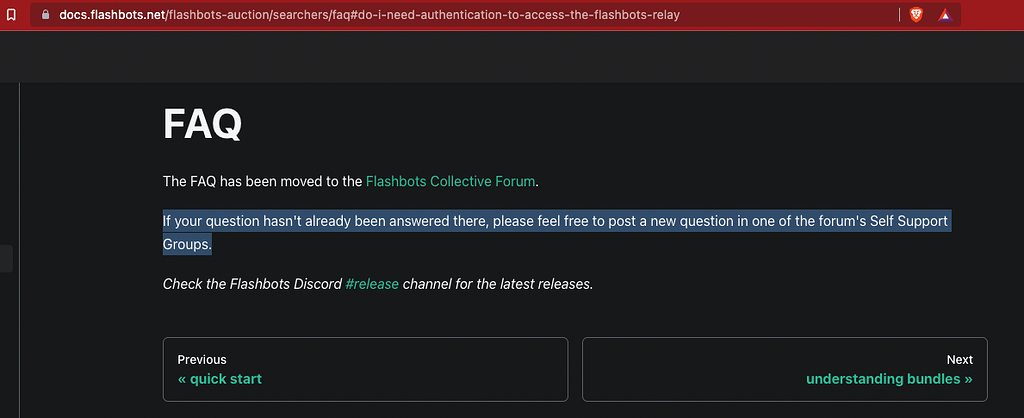 How do I get FLASHBOTS_AUTH_KEY? - Searchers - The Flashbots Collective